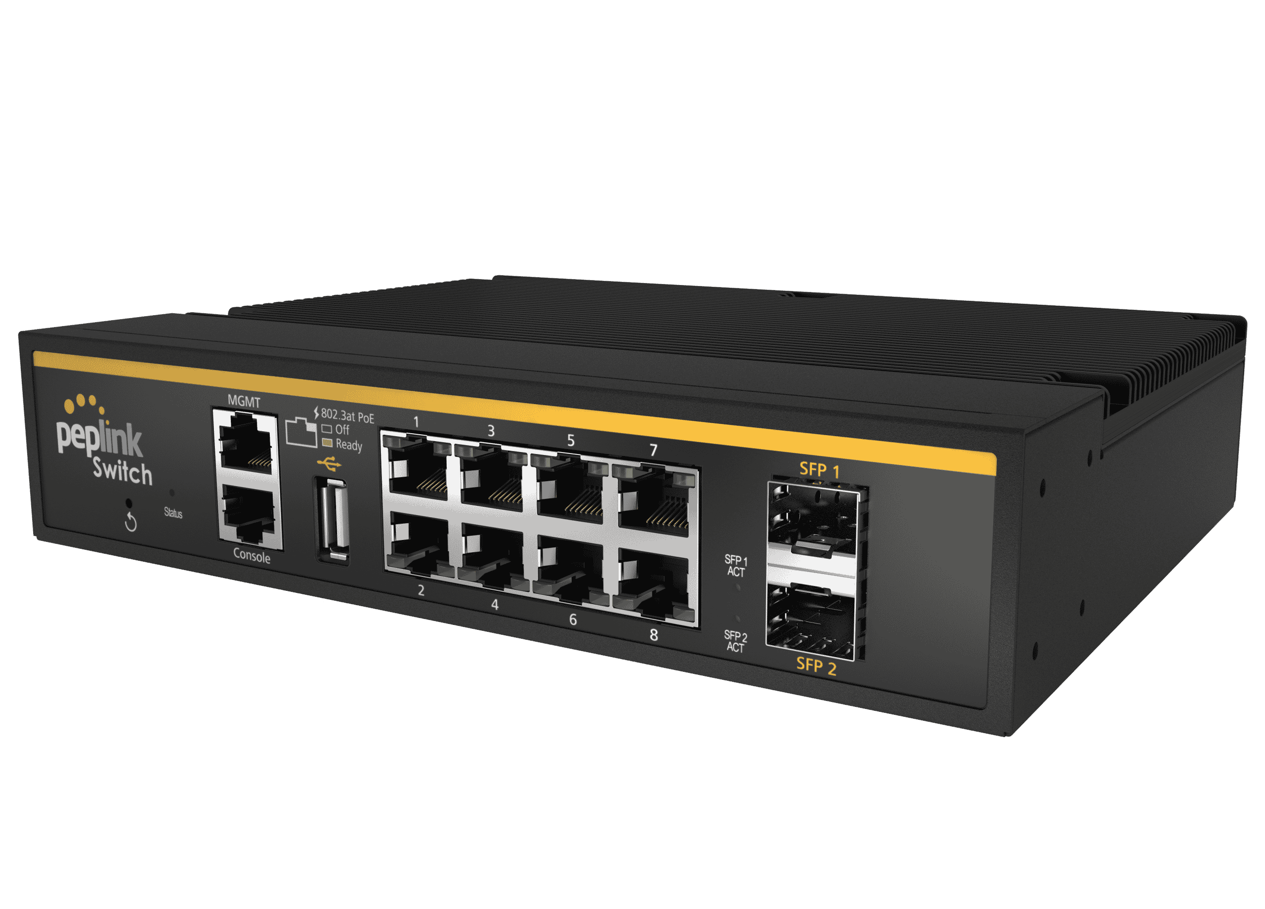 SD Switch 8-Port Rugged